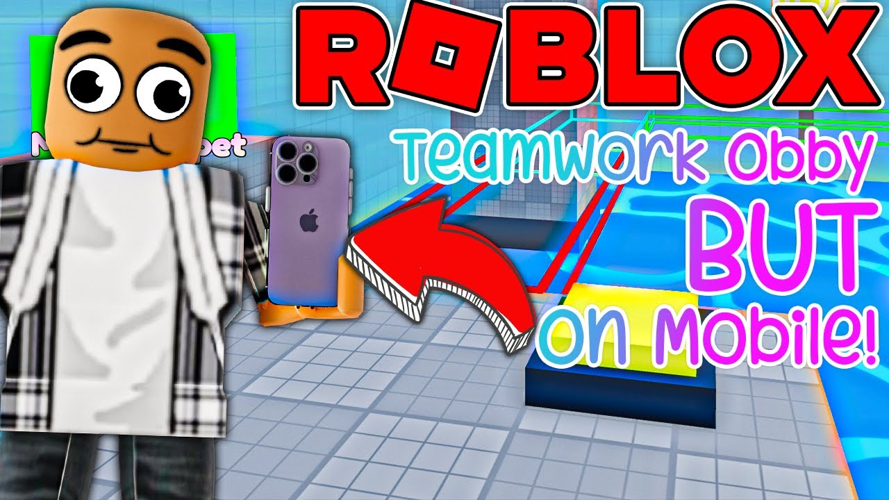 Roblox TEAMWORK PUZZLES OBBY, But I Play On MOBILE! 😨 - YouTube