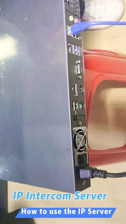 How to use the IP Intercom Server? - YouTube