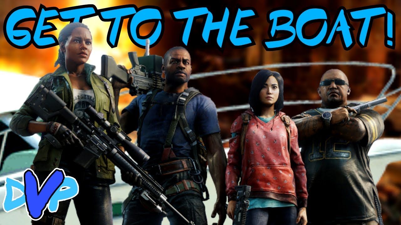 GET TO THE BOAT! | World War Z #3 (w/FriendA19) - YouTube