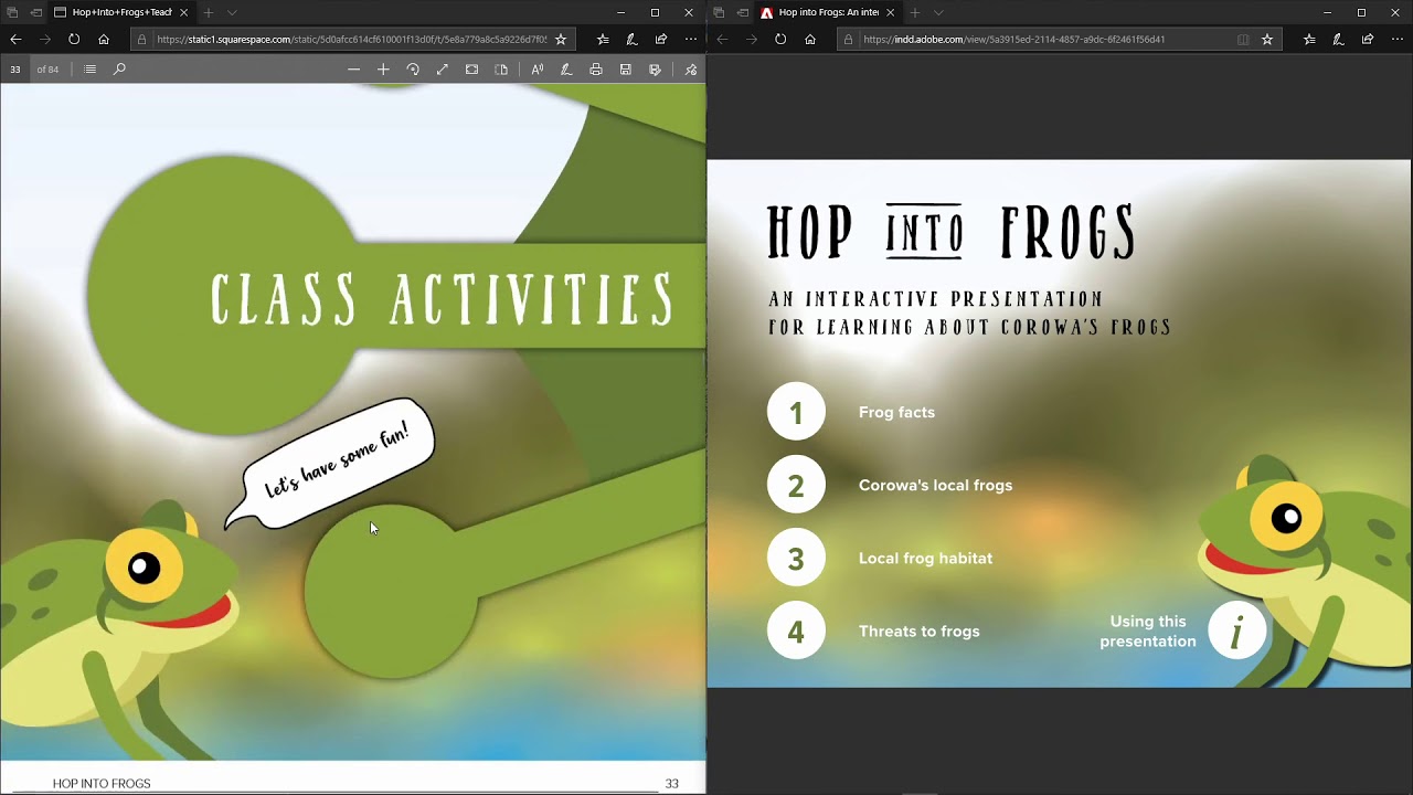 HOP INTO FROGS - YouTube