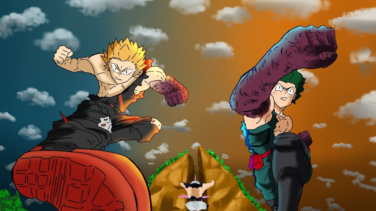 100% Deku And Bakugou MHA Fan Animation - YouTube