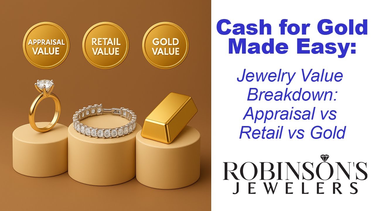 Cash for Gold Made Easy - Jewelry Value Breakdown: Appraisal Value vs ...