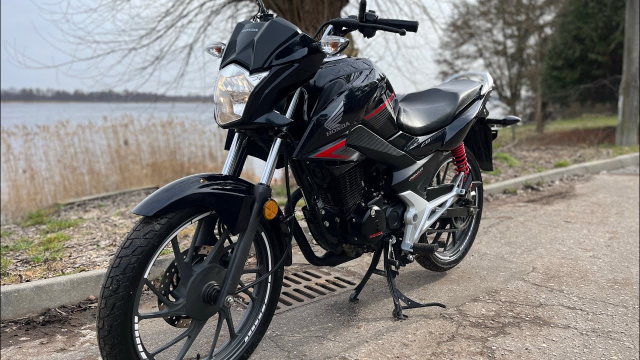 Honda CB125F GLR 125 2017! Jak nowa! 9900 km! #MAKSMotocykle - YouTube
