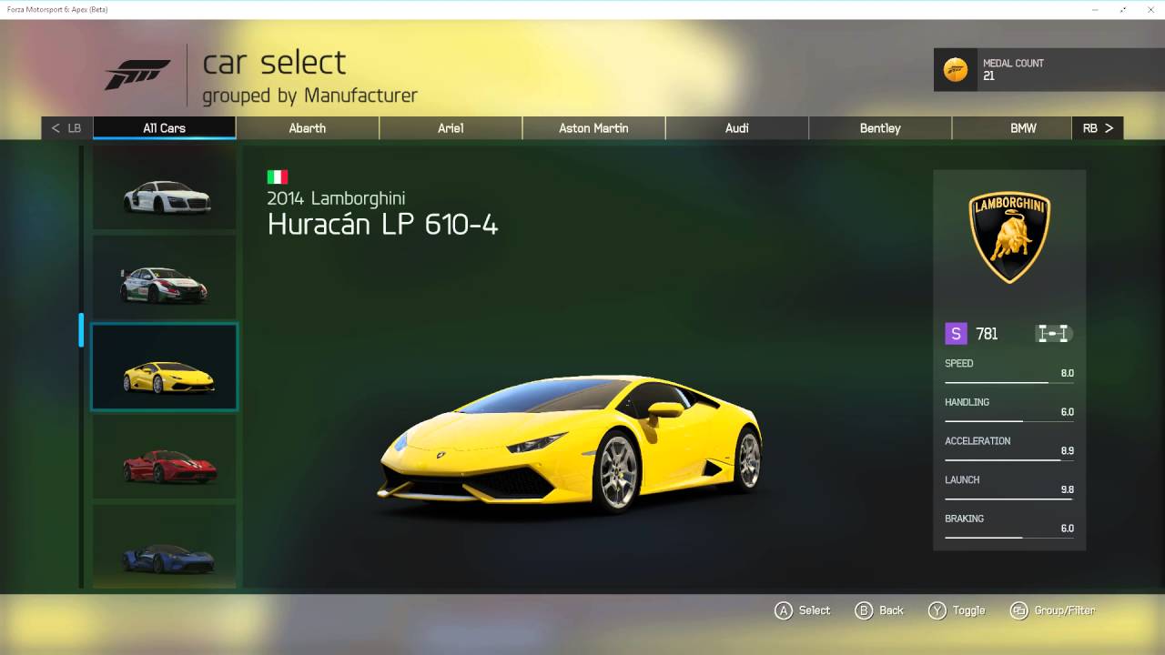 Forza Motorsport 6 Apex All Tracks and Cars - YouTube