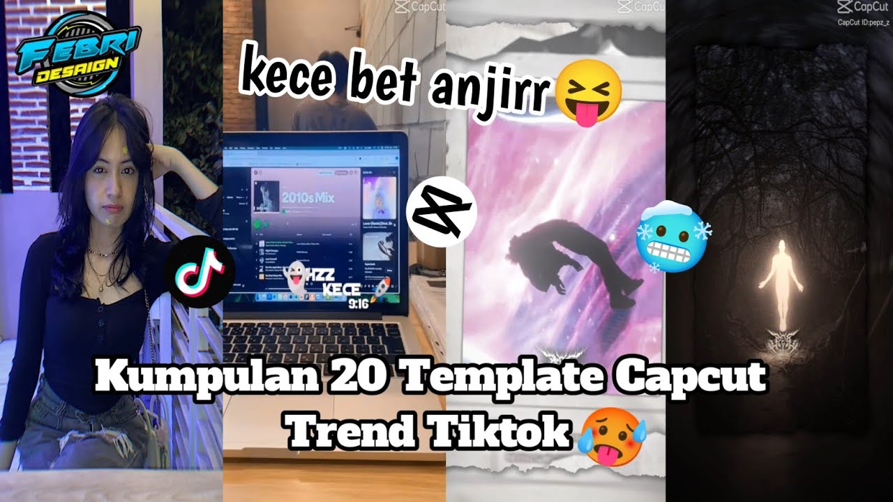 Kumpulan 20 Template JJ Viral Terbaru🎟 || kece bet anjirr😝 || Trend ...