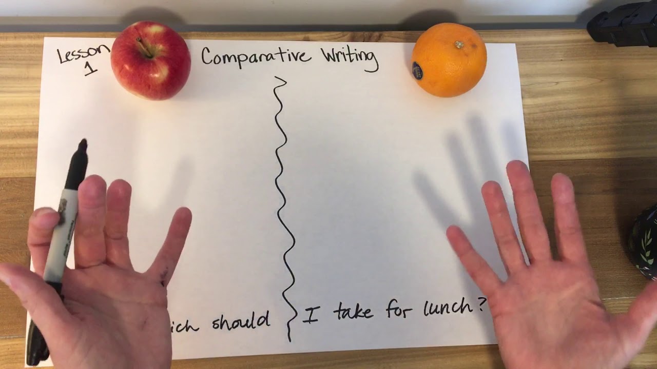 Comparative Writing 1: Making Comparisons - YouTube