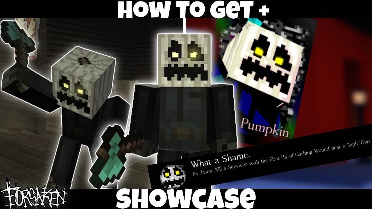 How to get the 'White Pumpkin' Skin + Showcase! | Forsaken - Roblox ...