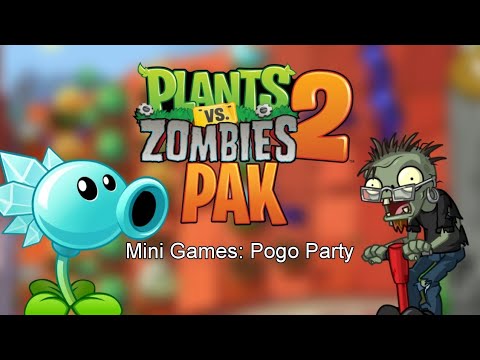Pvz2 Pak Mini Games: Pogo Party - YouTube