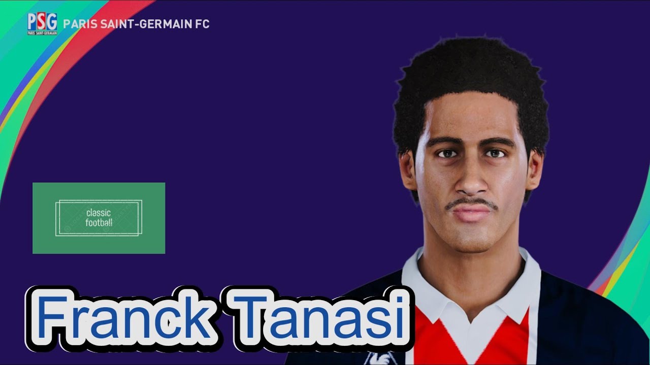 Franck Tanasi - PES Clasico (Face, Body& Stats) - YouTube
