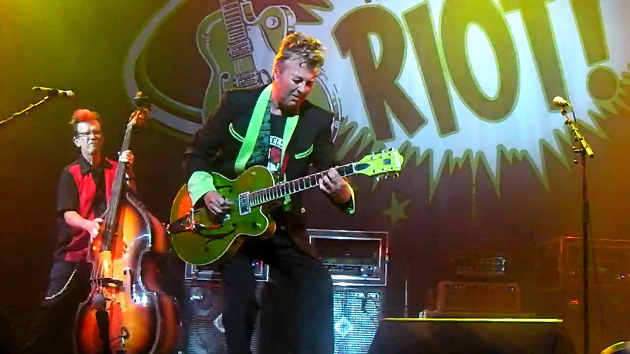 Brian Setzer Rockabilly Riot - This Cats On A Hot Tin Roof - YouTube