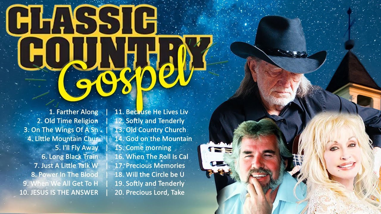 Good Old Country Gospel Songs With Lyrics 2022 Playlist 🙏 Relaxing ...