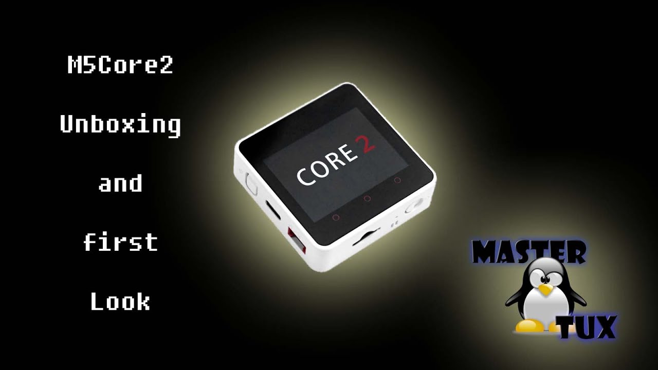 [EN] M5Core2 - unboxing and first look - YouTube
