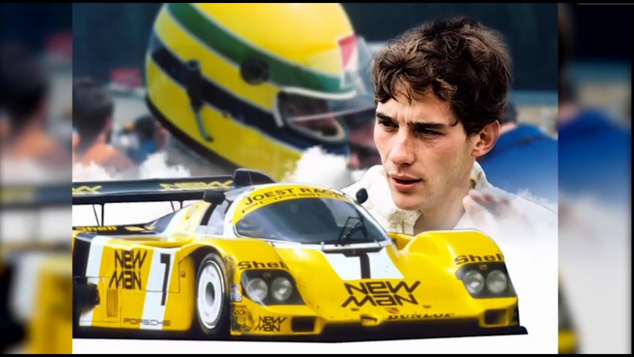 Ayrton Senna Drives a Group C Race Car - Nürburgring 1000 km - YouTube