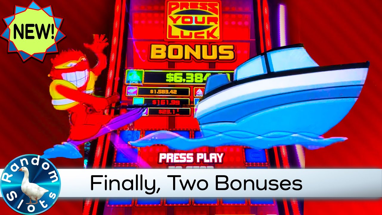 New⭐️Press Your Luck Whammy Bucks Slot Machine Bonuses - YouTube
