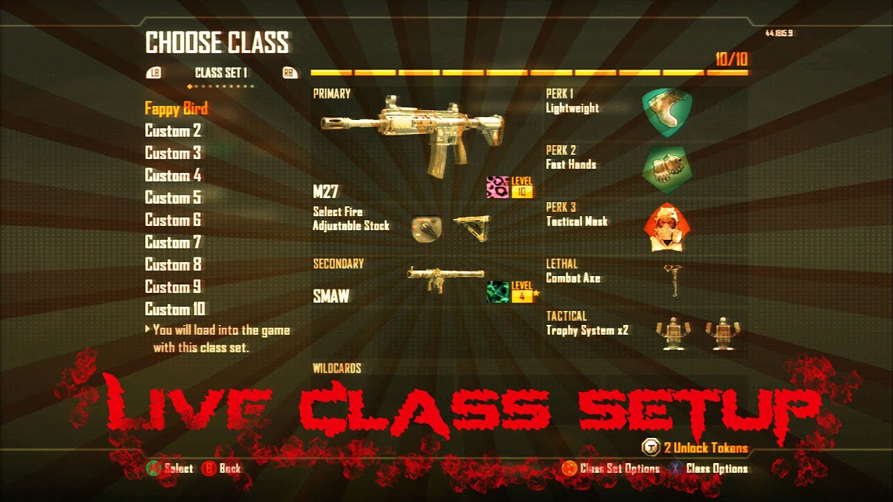 Black Ops 2 - Random Class Setup (Live Commentary) - YouTube