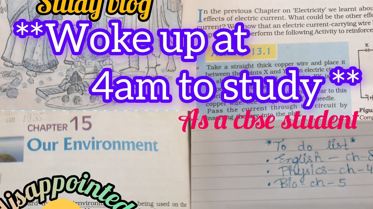 😴early morning study routine ||as a cbse 10th grader ||# ...