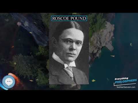 Roscoe Pound 👩‍🏫📜 Everything Philosophers 🧠👨🏿‍🏫 - YouTube