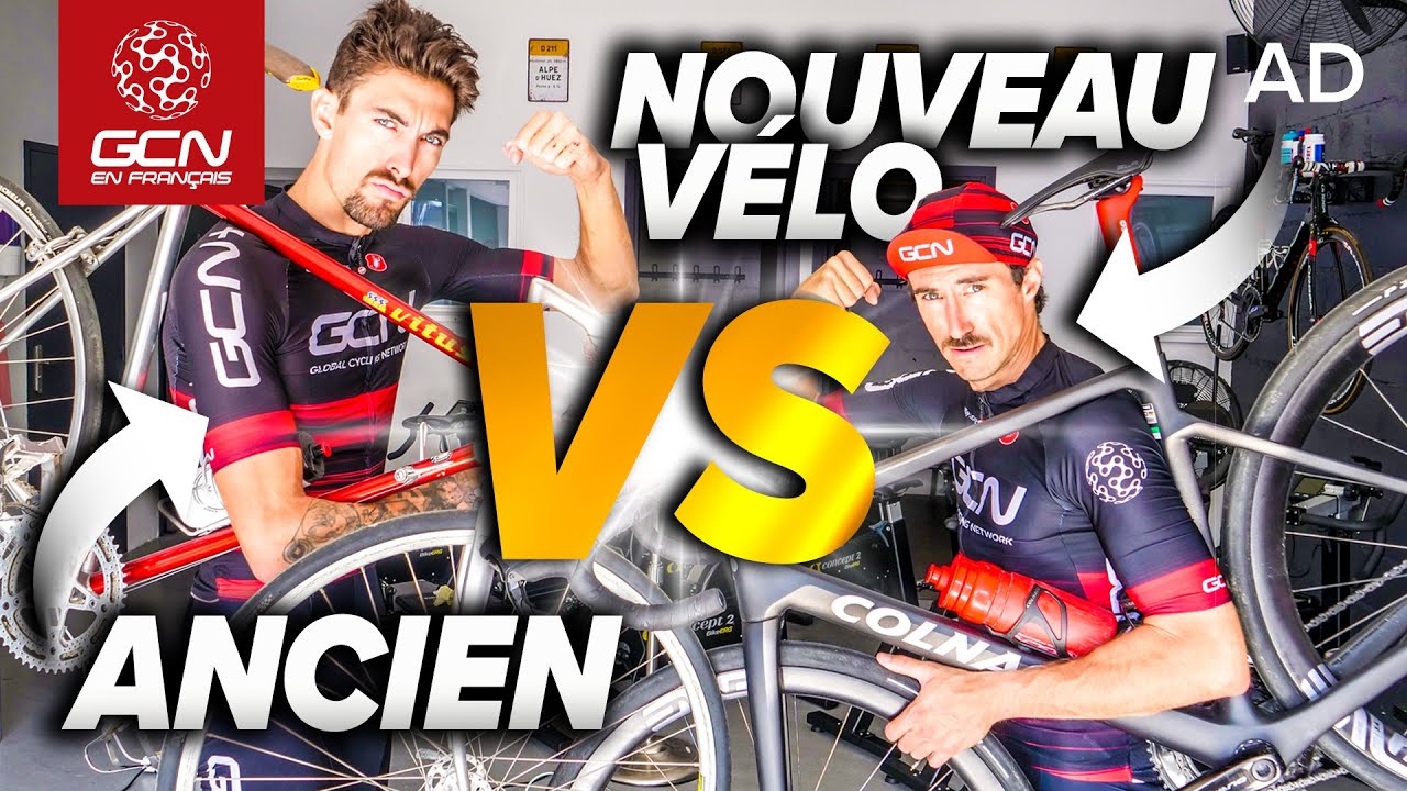 Ancien vélo VS nouveau vélo sur Zwift : Y'a t-il une différence ? - YouTube