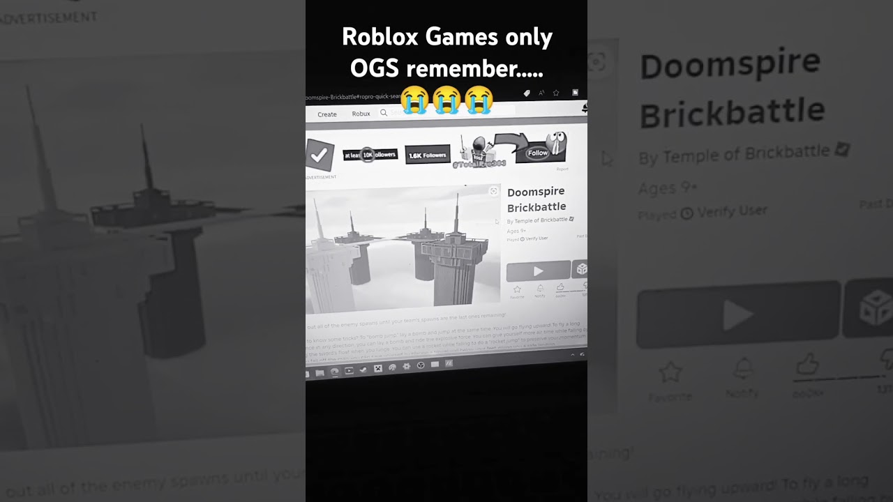 Roblox Games only OGS remember 3..... 😭😭😭😭 #roblox #edit #robloxedit # ...