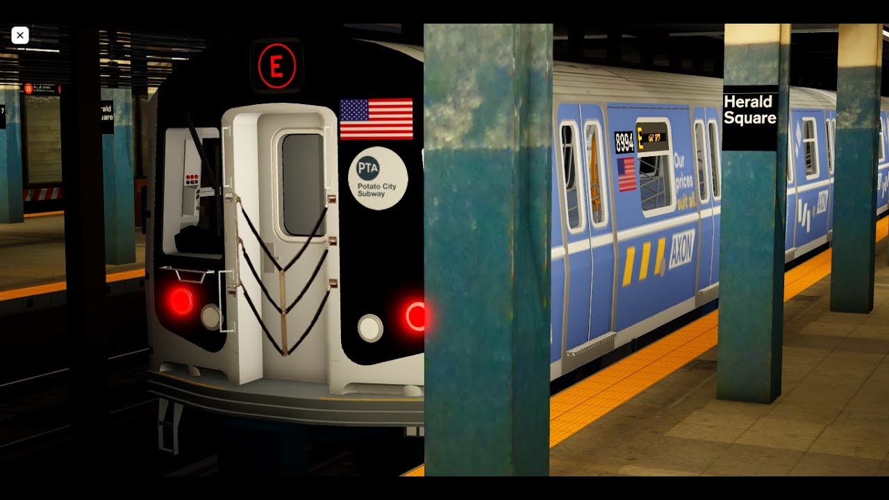 PTA Subway: Fifth Avenue Lines v1.3 Stream Highlights - R160B Axon ...