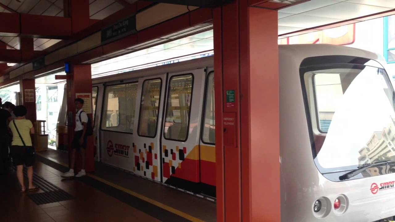 [HD](Short Showcase) New BPLRT Train around Bukit Panjang - YouTube
