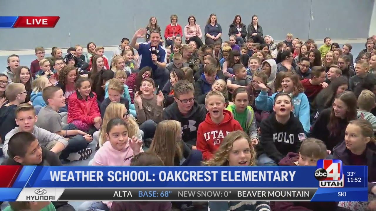 Weather School at Oakcrest Elementary - YouTube