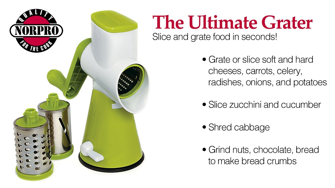 Norpro 366 Ultimate Grater - YouTube