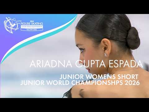 Ariadna Gupta Espada (ESP) | Junior Women Short | Tallinn 2026 | #worldjfigure