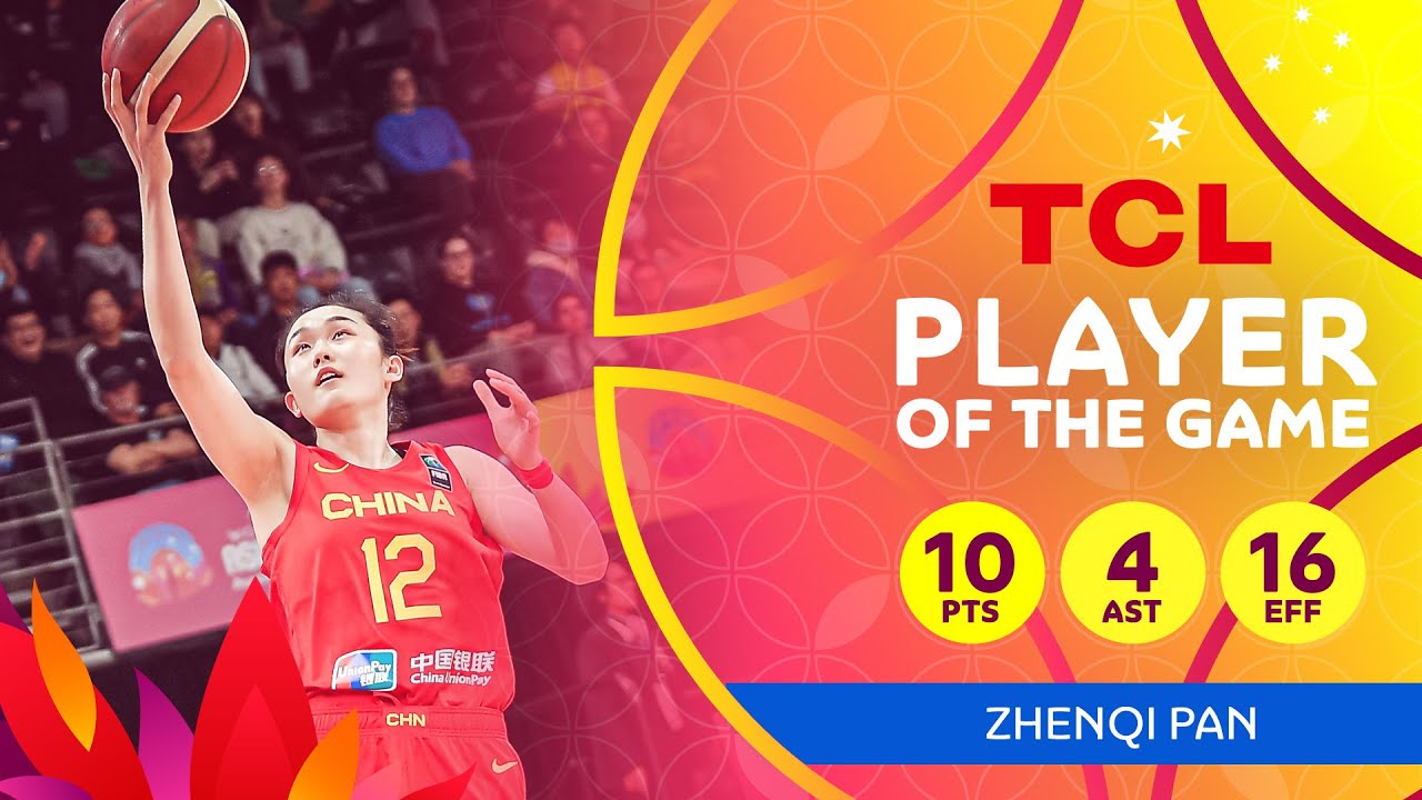 Zhengqi Pan (10 PTS) | TCL Player Of The Game | New Zealand vs China ...