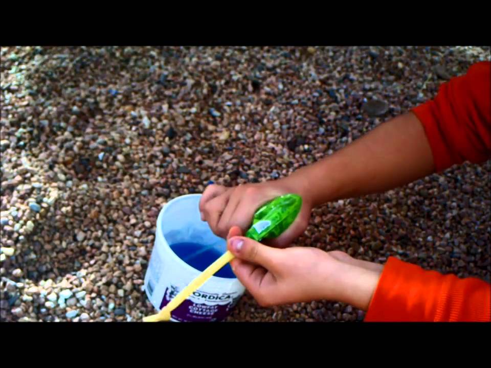 how to make a paintball grenade - YouTube