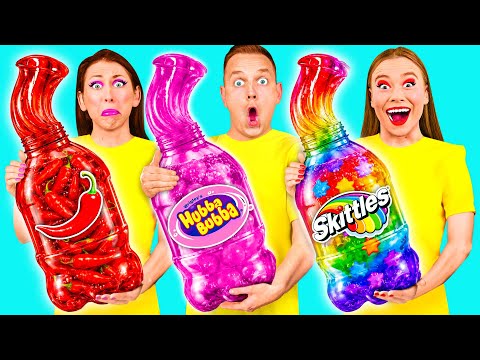 Frozen Honey Jelly Challenge | Funny Food Situations by BaRaFun Challenge
