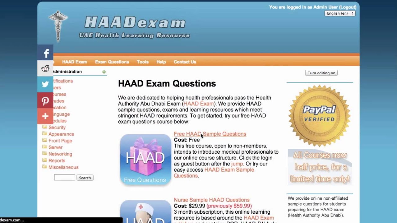 HAAD Exam - YouTube