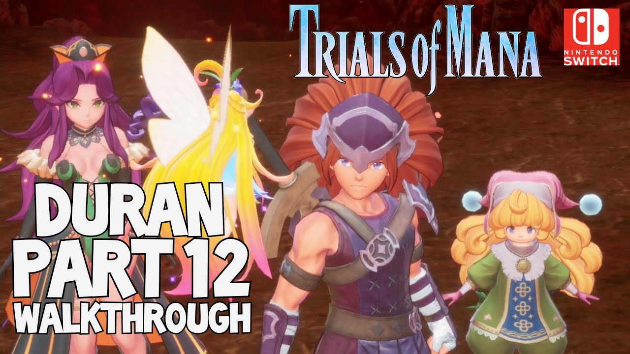 [Duran Walkthrough Part 12] Trials of Mana Remake 2020 (Japanese Voice ...