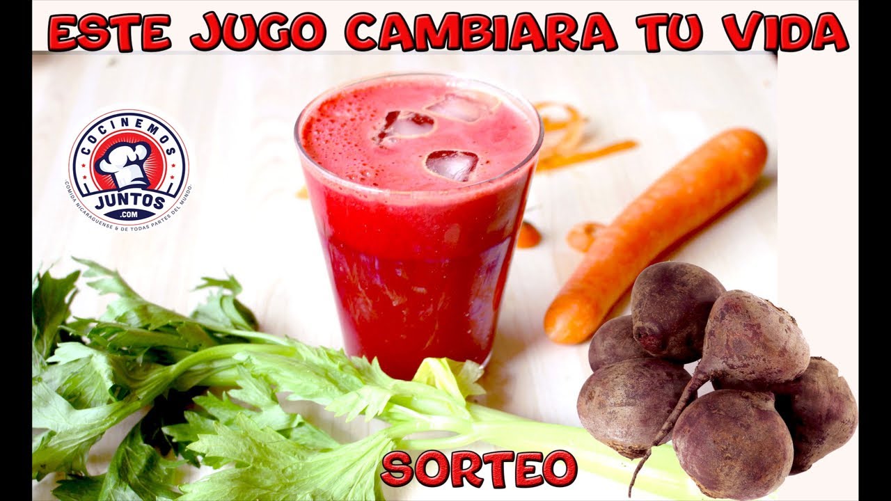 Toma este jugo para prolongar tu vida - YouTube