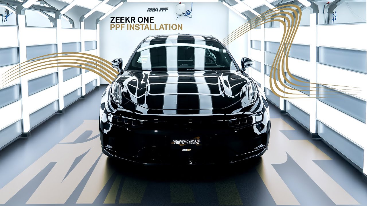 Zeekr 001 Black PPF Installation | RMA PPF Protection at Its Best ...