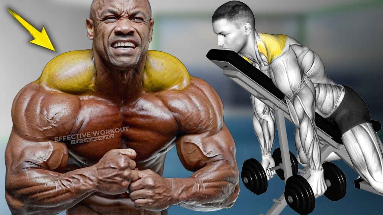5 BEST Exercises for Bigger TRAPS Workout - YouTube
