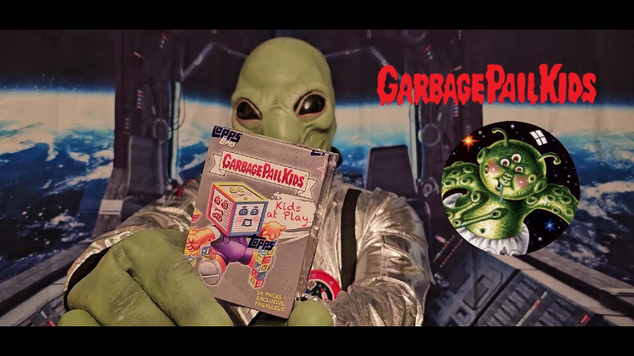Garbage Pail Kids - Kids at Play Blaster Box | Gross Stickers! - YouTube