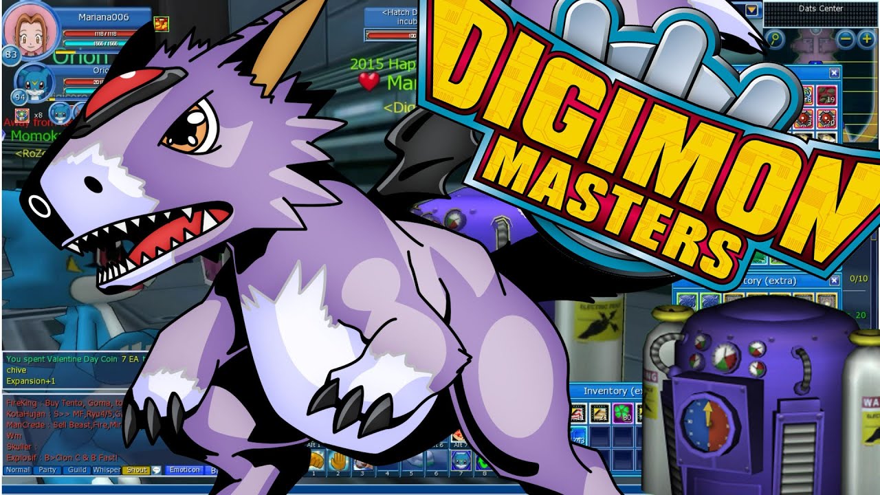Digimon Master - Hatching Dorumon[Raptordramon] 4/5 - Jogress digimon ...