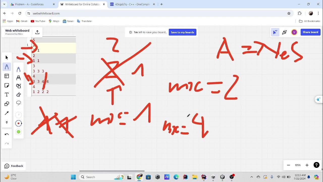 Submission Bait | Codeforces 1990A Solution | Codeforces Round 960 (Div2) | English - YouTube