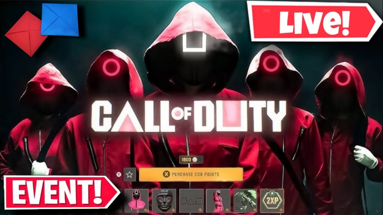 🔴 LIVE CALL OF DUTY - EVENT SQUID GAME ! ROAD to PRESTIGE 10 ! # ...