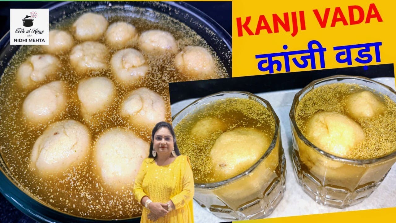 Kanji Vada Recipe I Holi Special Kanji Vada I Traditional Kanji Recipe ...