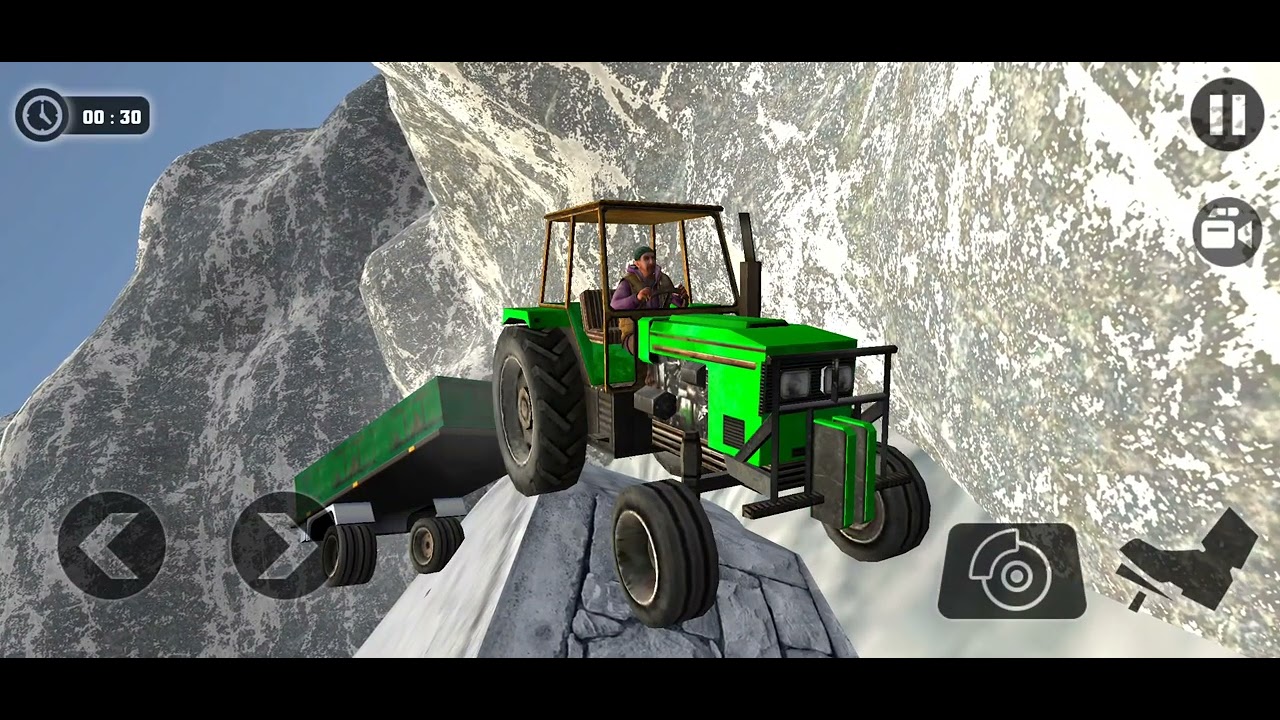 TRACTOR CARGO TRANSPORT DRİVER FARMİNG SİMULATOR ANDROID GAMEPLAY ...