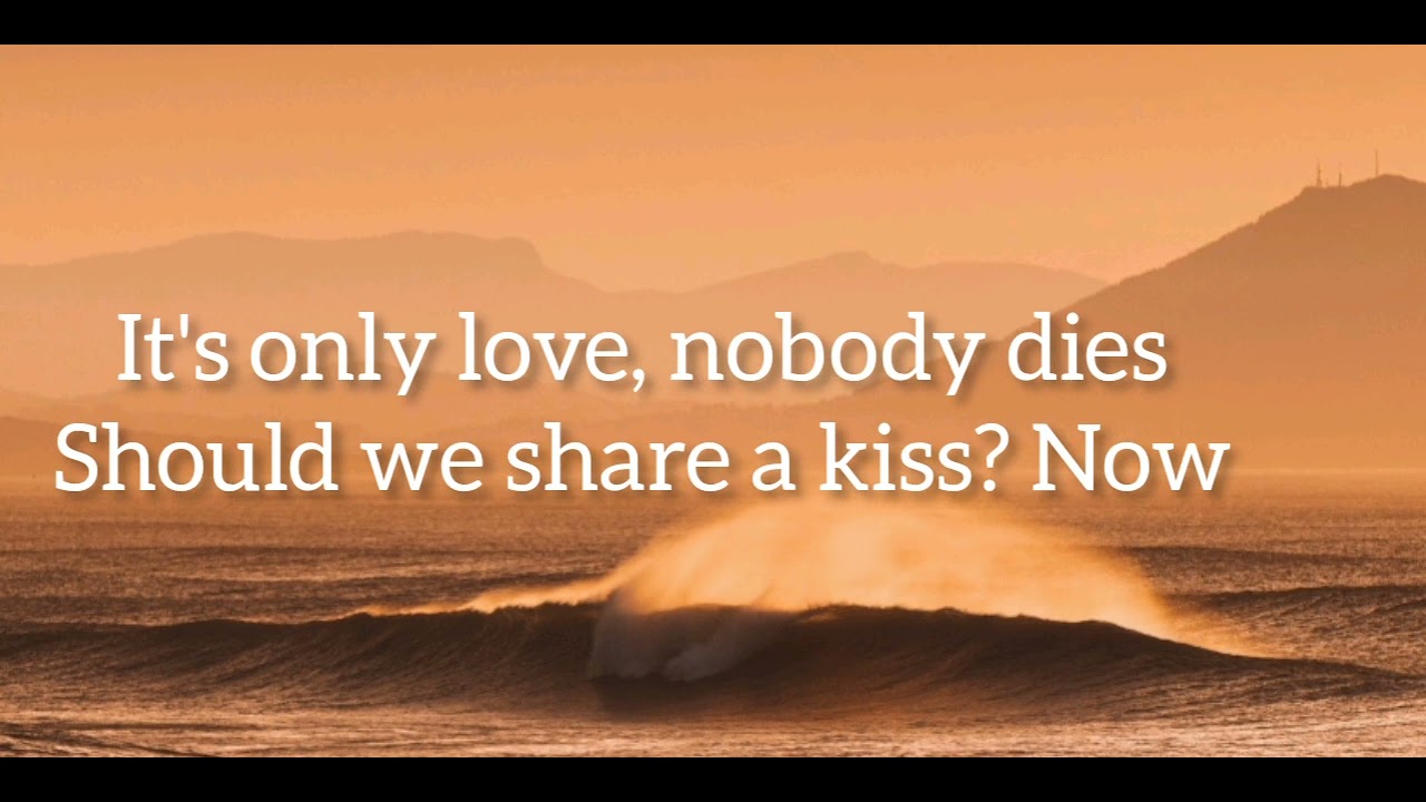 @sofiacarson - Its Only Love Nobody Dies Lyrics - YouTube