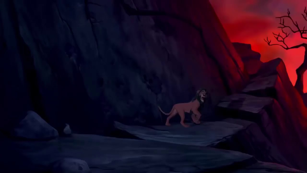 The Lion King Simba vs scar final Battle HD - YouTube