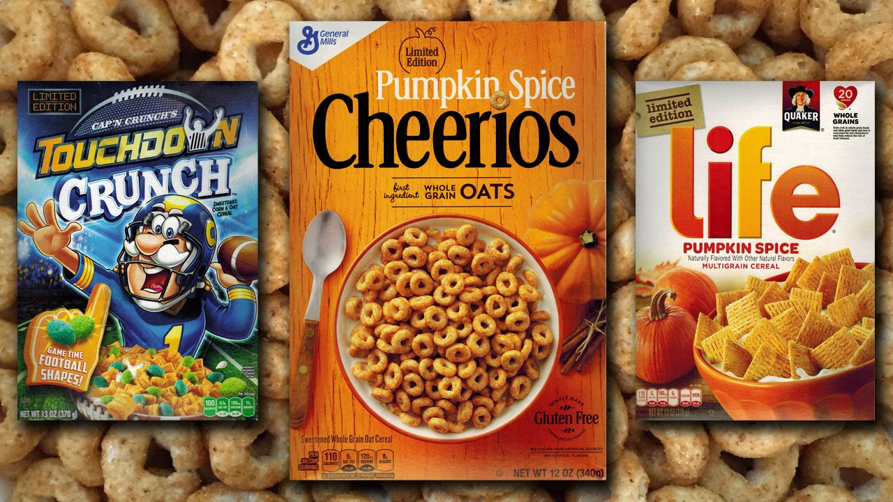 Fall 2016 Cereal Update - YouTube