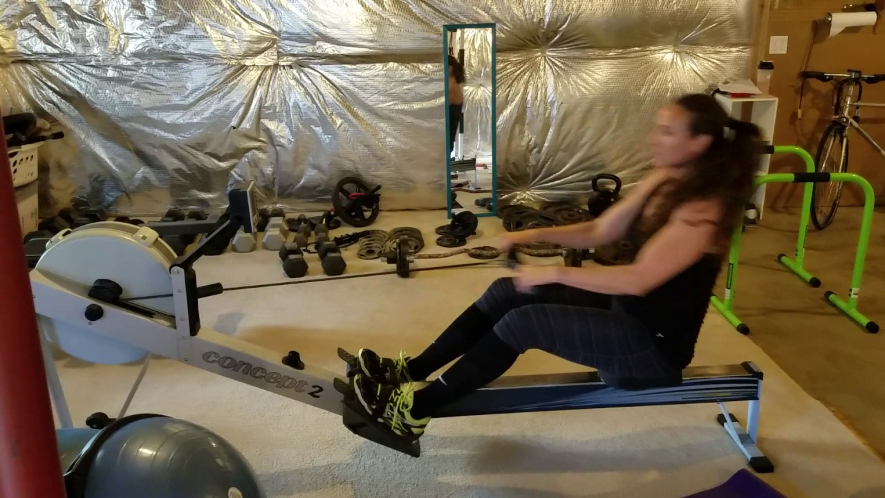 Stationary Rowing - YouTube