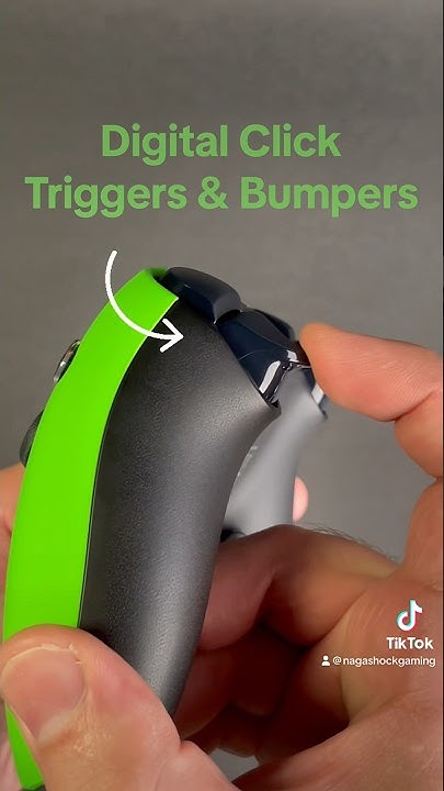 New PS5 PRO controller by Nagashock Gaming. Mouse Triggers back buttons #ps5 #procontroller ...