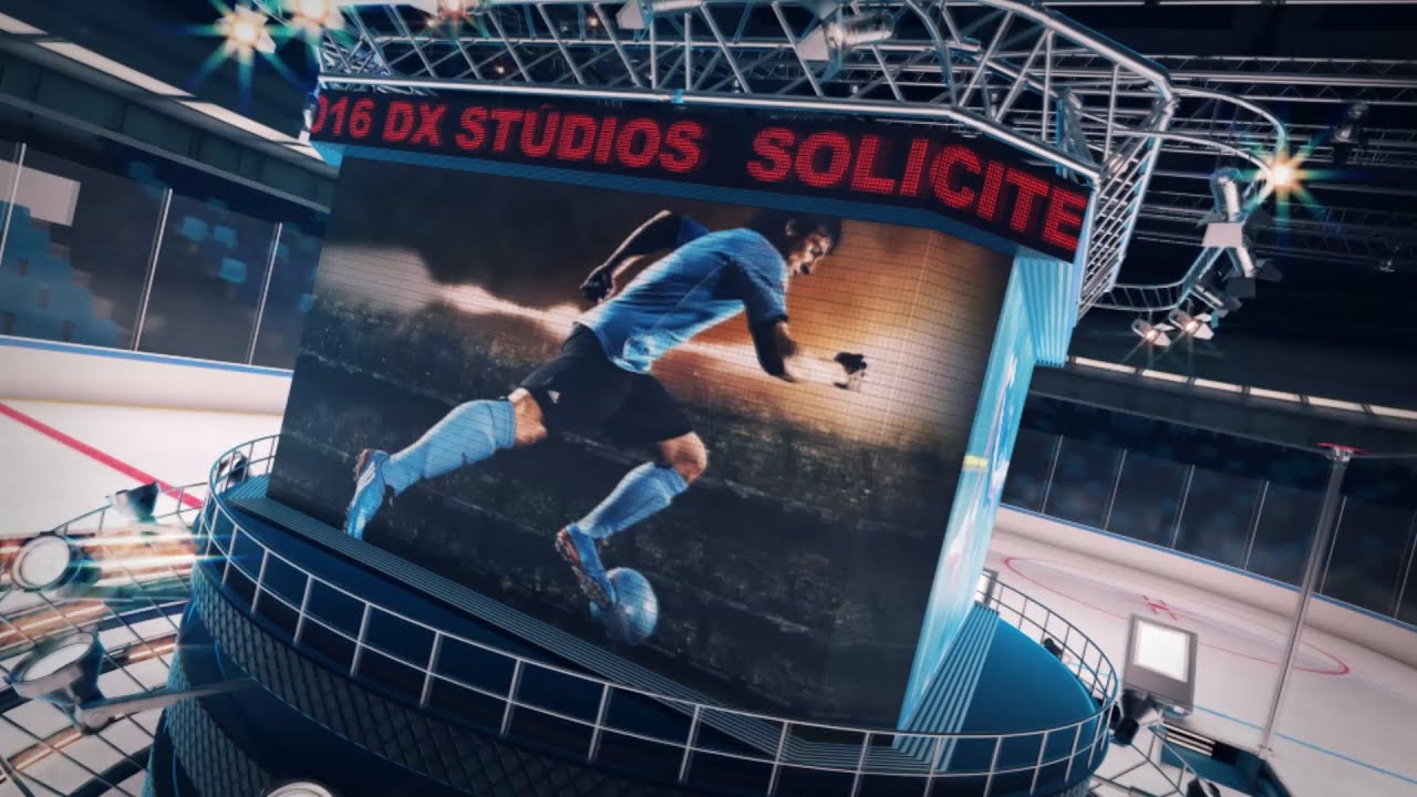 INTRO SPORTS | Element 3D Adobe After Effects | Football Allstars ...