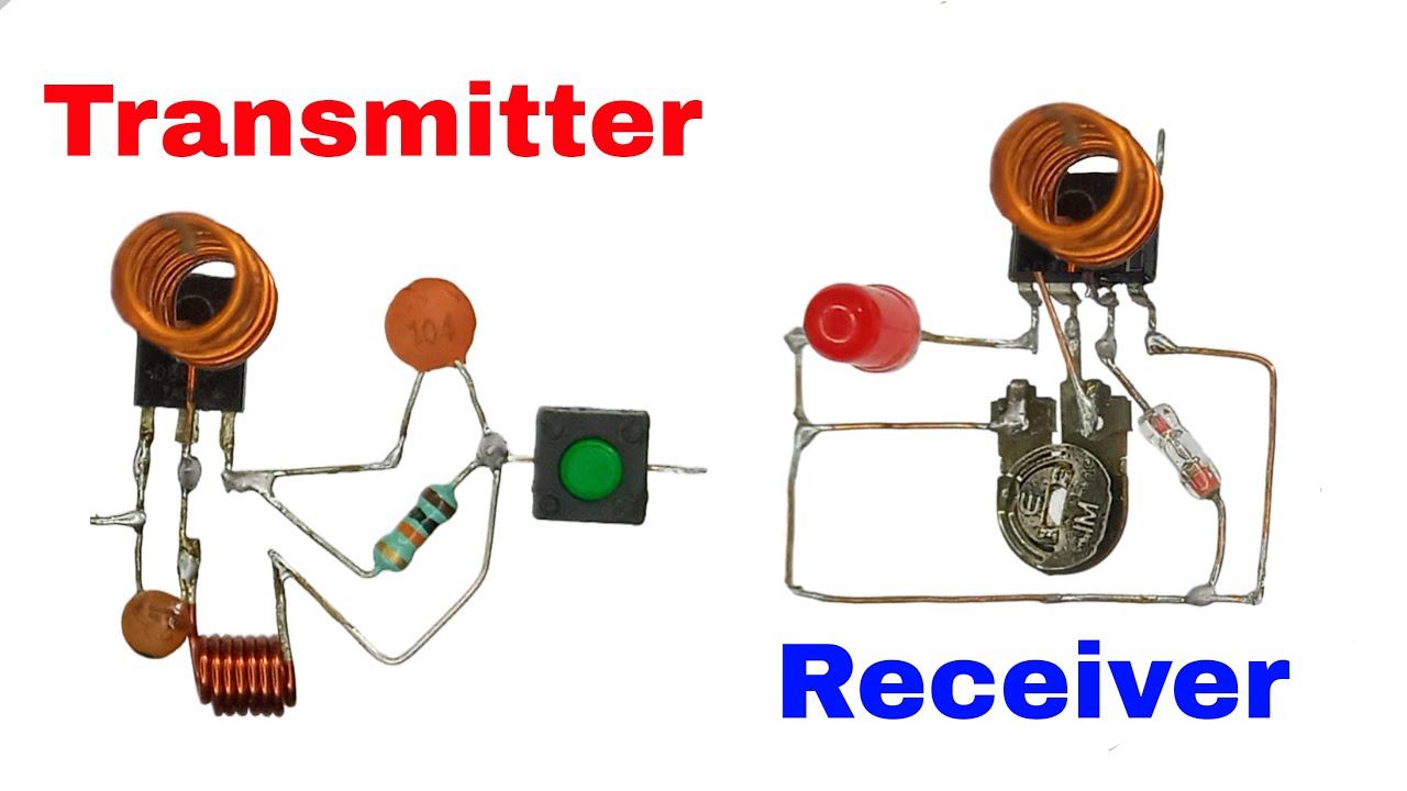 Top 3 Popular Transmitter And Receiver Circuit - YouTube