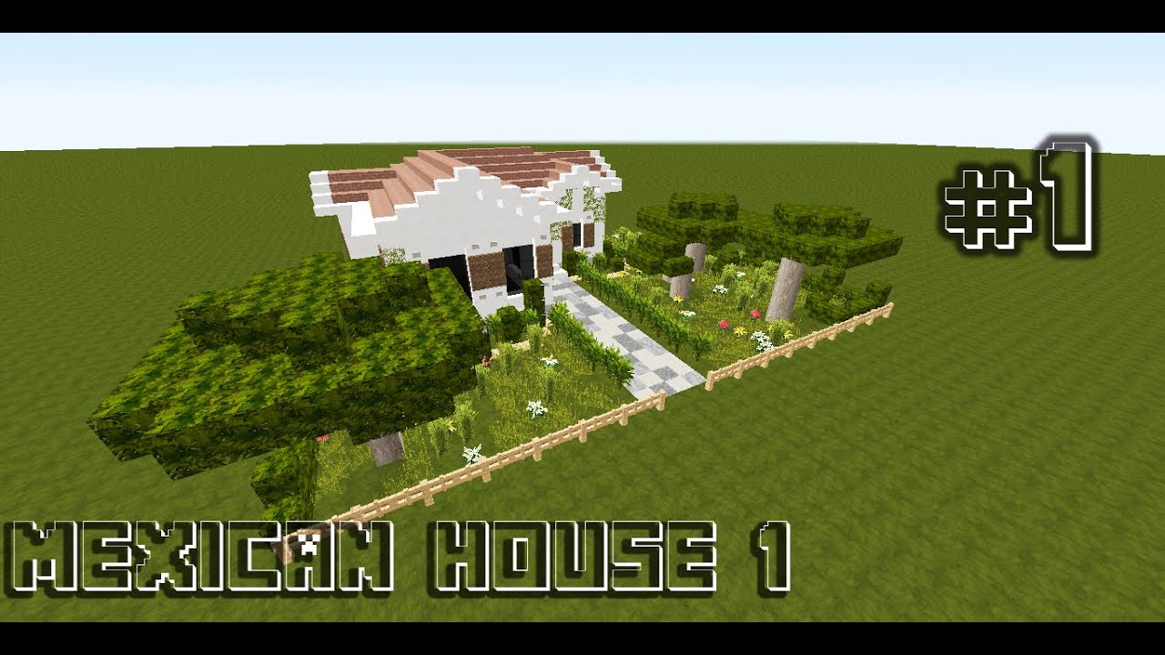Minecraft - Let's Build: Mexican House 1 - YouTube